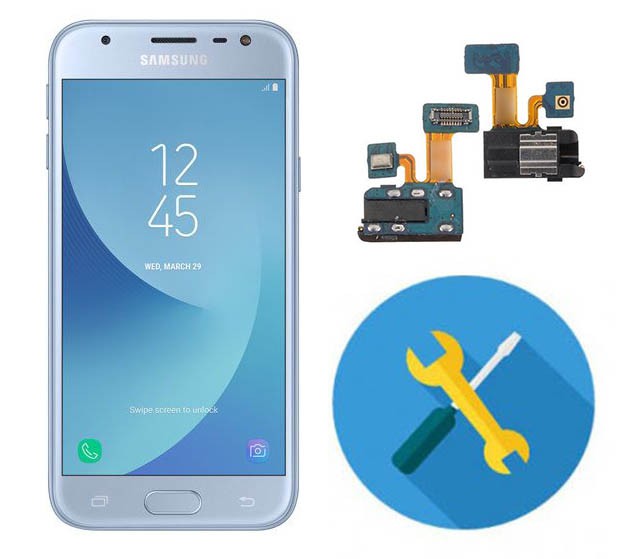 Reparar o cambiar jack audio Samsung Galaxy J3 J330 2017