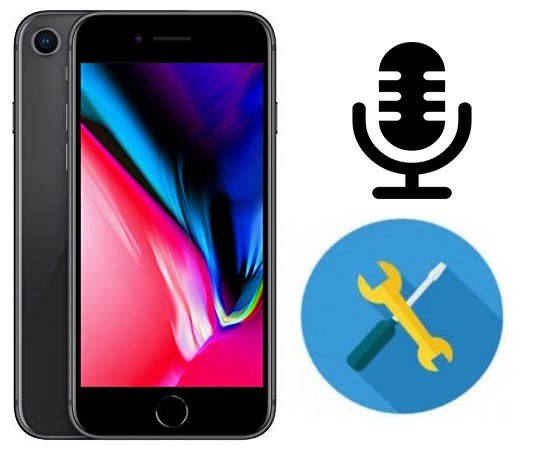 Reparar cambiar microfono Iphone 8 plus