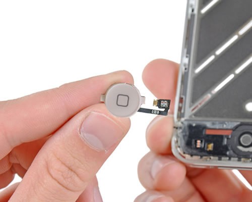 Cambio reparación botón home iphone 5s ( PORTES GRATIS )