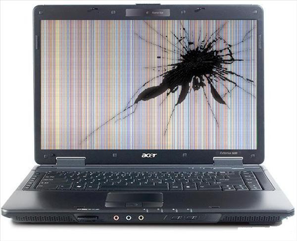 Reparar cambiar pantalla rota portatil 10\\"